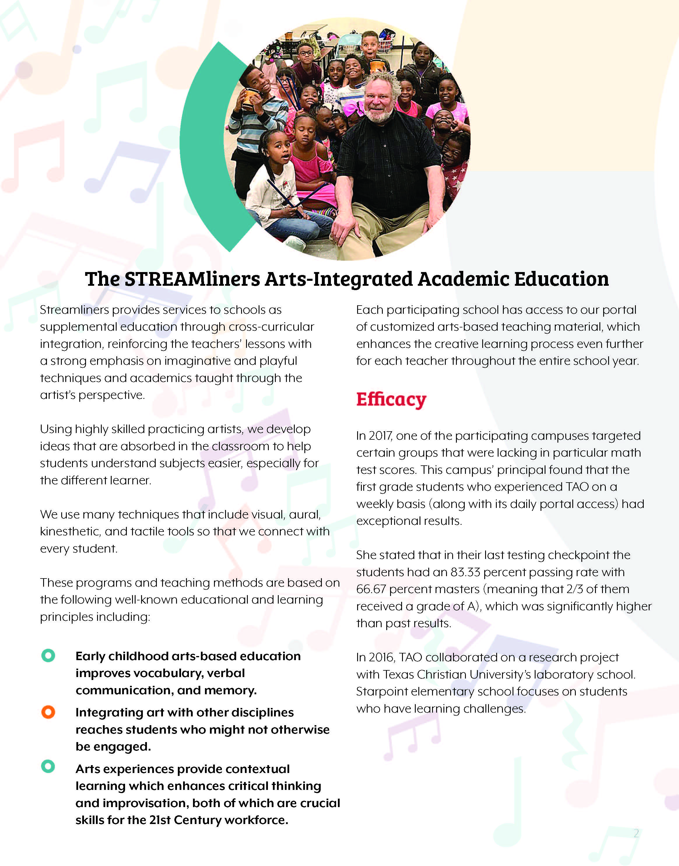 The Artist Outreach Brochure – Programs for Children | joelynd.com