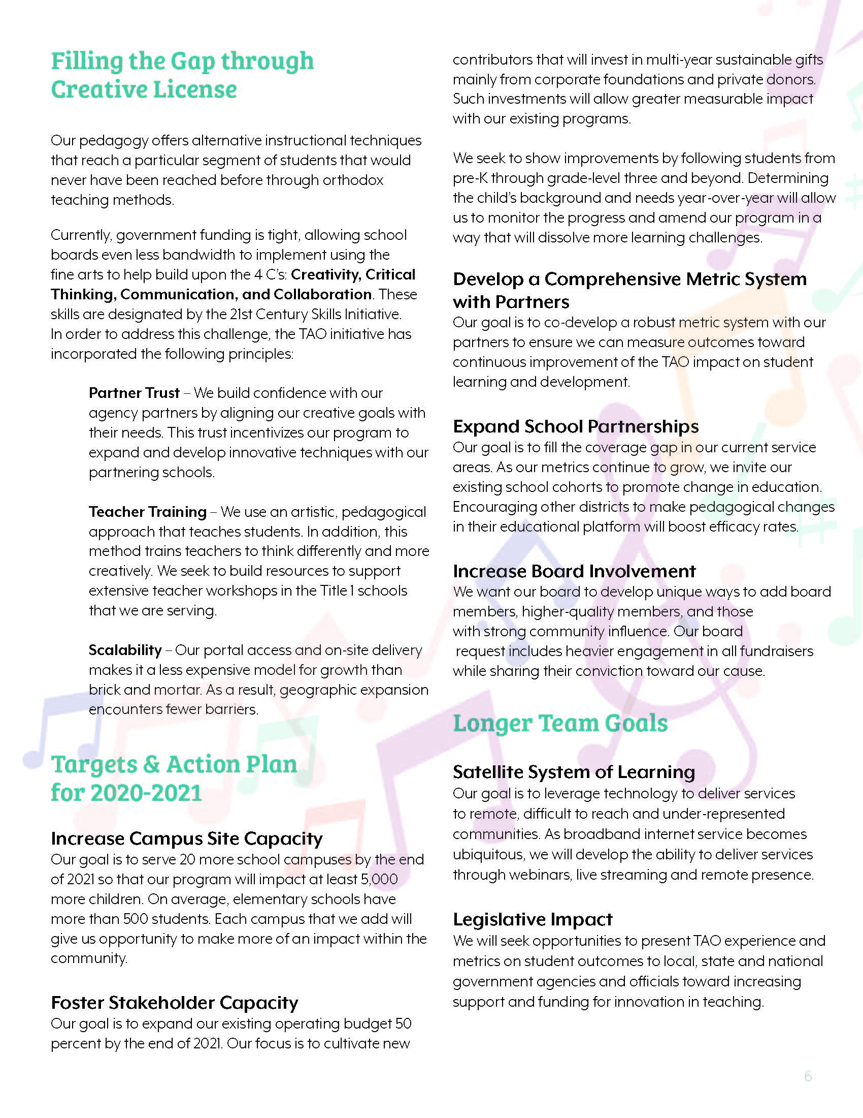 The Artist Outreach Brochure – Programs for Children | joelynd.com
